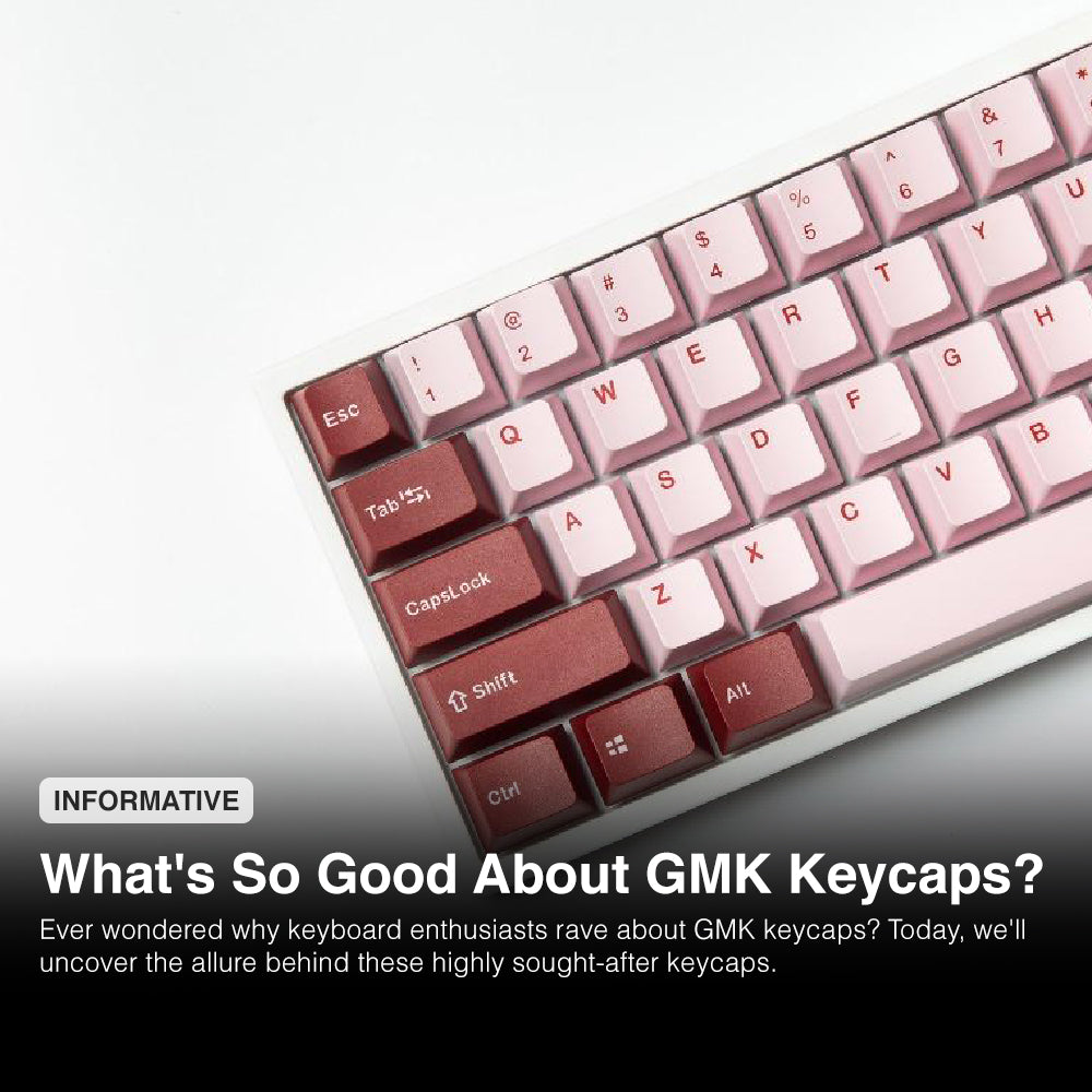 What's So Good About GMK Keycaps? – Thekapco