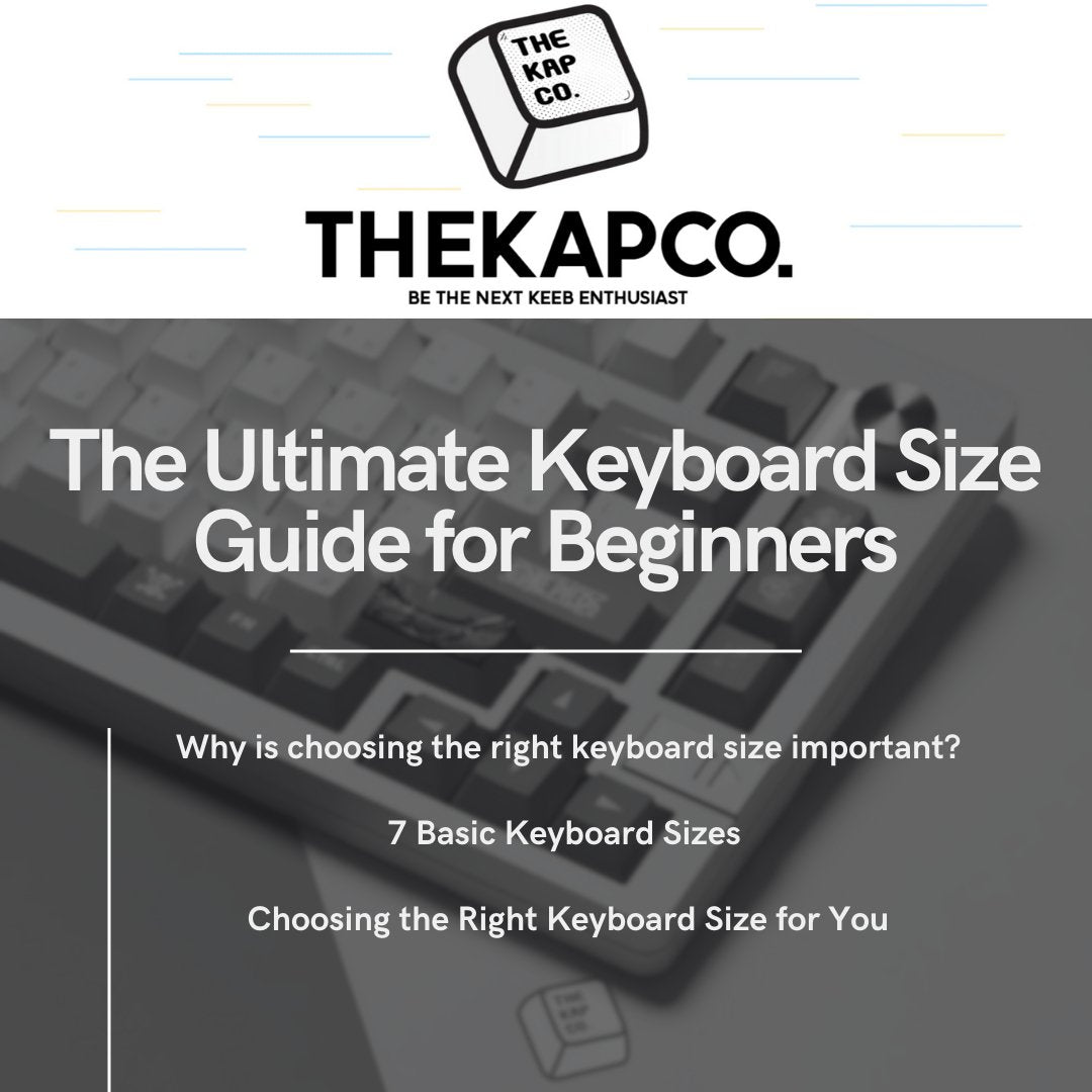 The Ultimate Keyboard Size Guide for Beginners – Thekapco